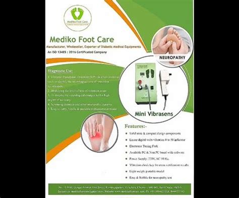 50 Hz Portable Digital Biothesiometer At ₹ 13500 In Chennai Id 2851060544691