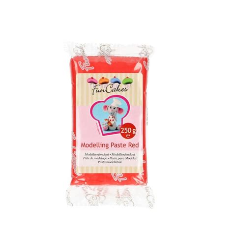 Funcakes Modelling Paste Red 250g