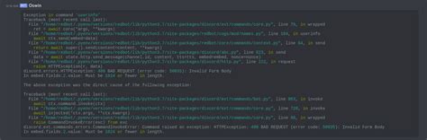 Mod Userinfo Invalid Form Body In Role Section To Many Characters · Issue 2910 · Cog