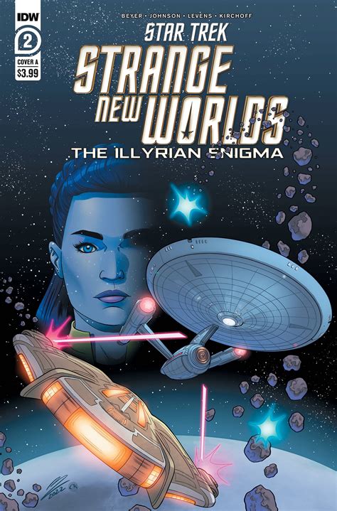 Star Trek Strange New Worlds The Illyrian Enigma 2 Levens Cover