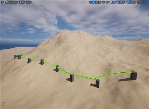 landscape splines output