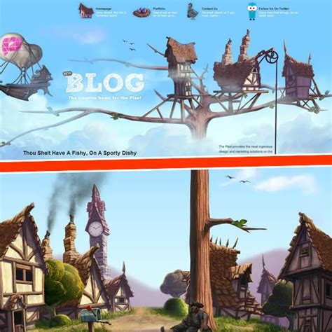 20 Creative Combinations Of Header Footer In Web Design Hongkiat Footer Design Great