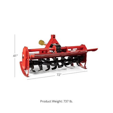 Scratch And Dent 72 Heavy Duty Rotary Tiller Final Sale Titan