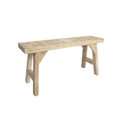 Liviza Houten Bankje Peso Houten Interieur Ideeën Rustiek Hout