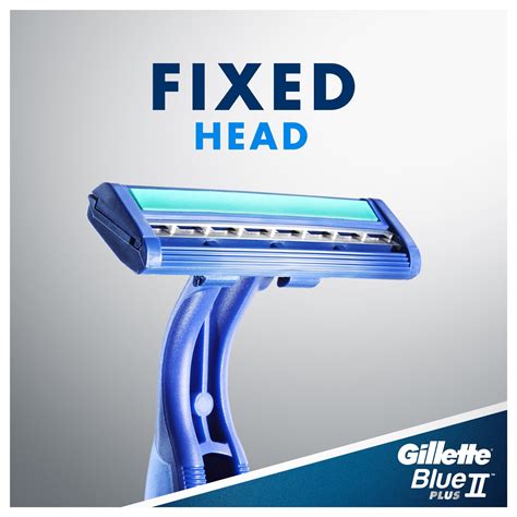 Gillette Blue Ii Plus Mens Disposable Razors 5 Pcs Online At Best