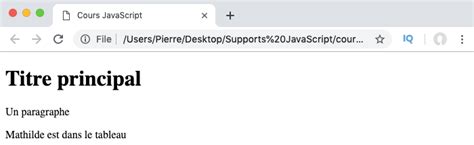 Les Tableaux En Javascript Et Lobjet Global Array Pierre Giraud