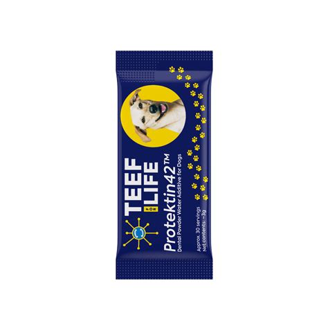 Refill Powder Packet Teef For Life Protektin42k™ Prebiotic Dental P Teef Drinkable Dental
