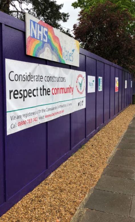 In Ground Timber Hoarding Gss Management Services Ltd