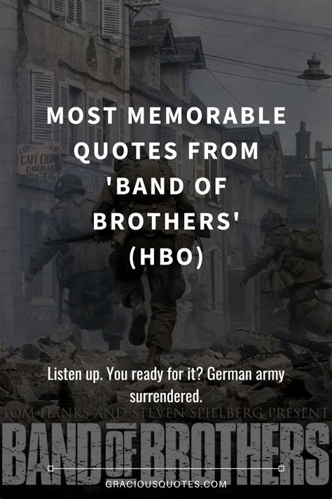 51 Most Memorable Quotes From ‘band Of Brothers Hbo