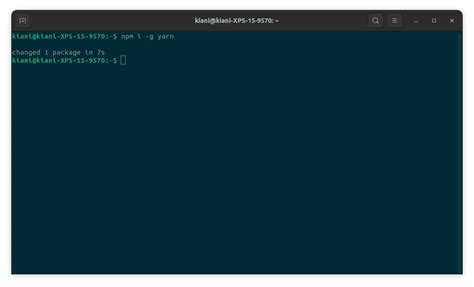 how to install yarn using npm