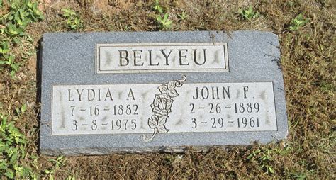 John Franklin Belyeu Sr 1889 1961 Homenaje De Find A Grave