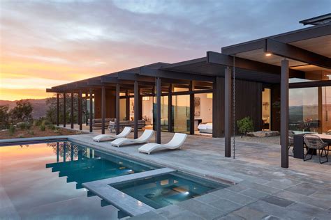 This Mid Century Modern Inspired Home Is Full Of Exposed Framing