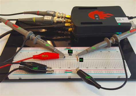 Full Wave Bridge Rectifier Breadboard