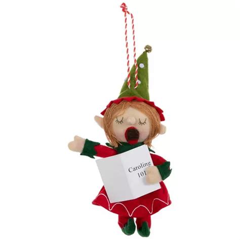Caroling Elf Ornament Hobby Lobby 106338909