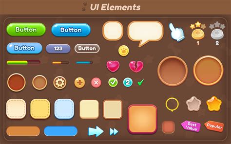 Match 3 Game Ui Behance Match 3 Game Ui Behance