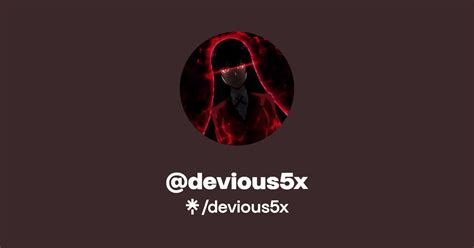 Devious5x Twitter Instagram Twitch Linktree
