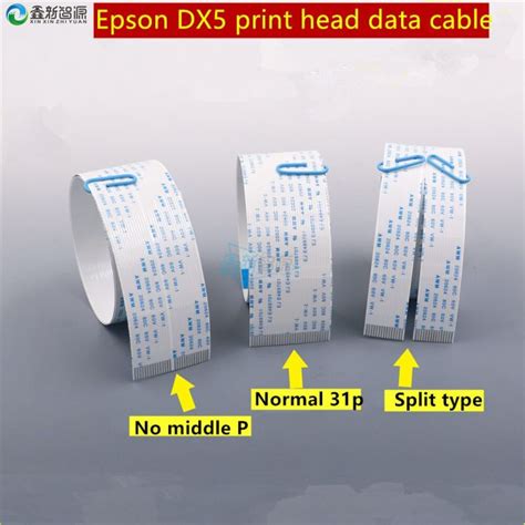 【tianyu Mall】ffc Cable For Epson Dx5 Data Cable For Solvent Eco Solvent Printer Head Cable Epson