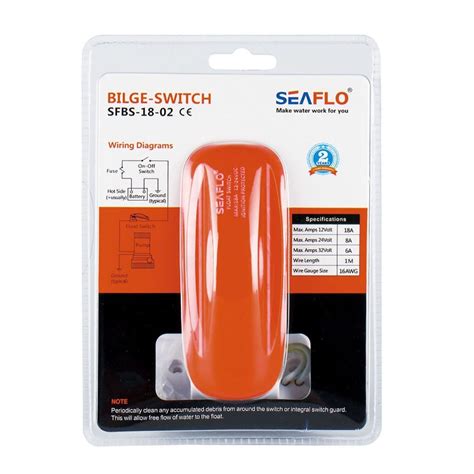 Seaflo Bilge Pump Float Switch 02 Series