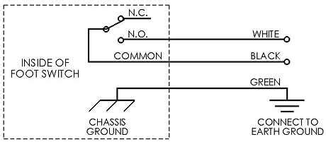 Wiring Diagram For A Foot Pedal Switch Simplified And Easy To Follow