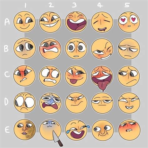 Discover 100 Expression Charts And Drawing Face Expressions Ideas
