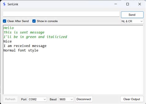 Add Sent Message To The Monitor Issue Iqfareez Serilink Github
