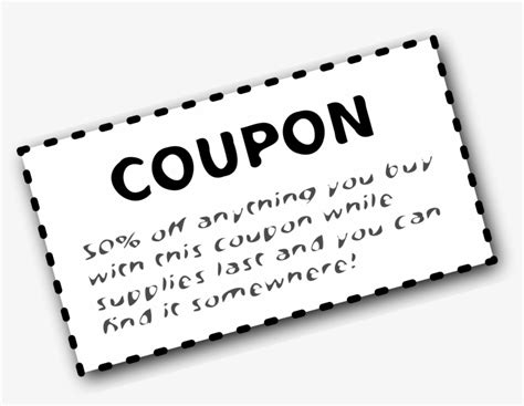 Coupon Clip Art Free