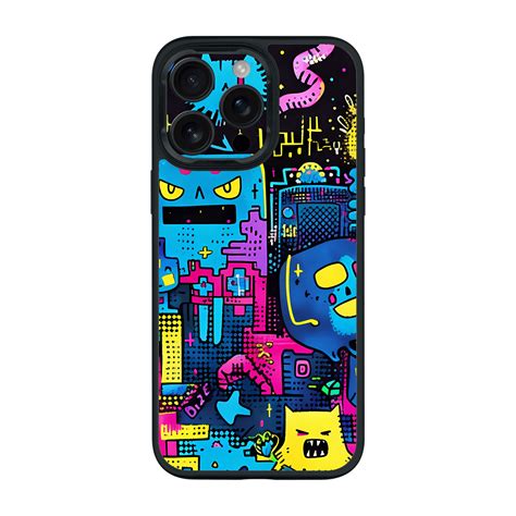 Iphone 15 Pro Max Qcaze Arcade Rave Case Skin Kit Qskinz™