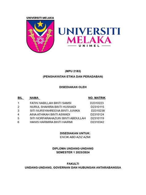 Assignment Mpu Final Pdf