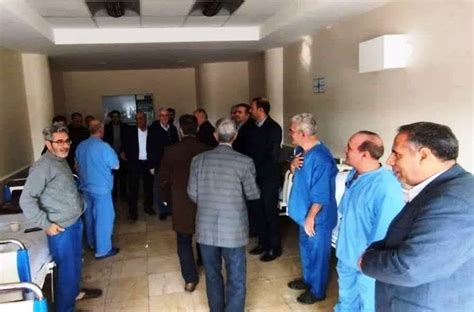 دیدار آموزش و پرورش ناحیه 5 تبریز از جانبازان بستری بیمارستان تخصصی فجر تبریز در ایام الله دهه