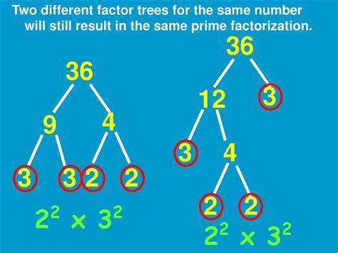 Prime Factorization Using Factor Trees Ppt Download