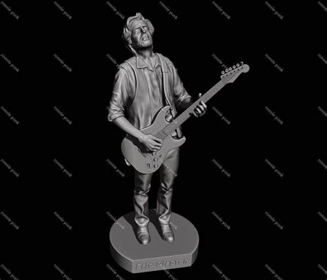 Eric Clapton 3d Printing 3d Model 3d Printable Cgtrader
