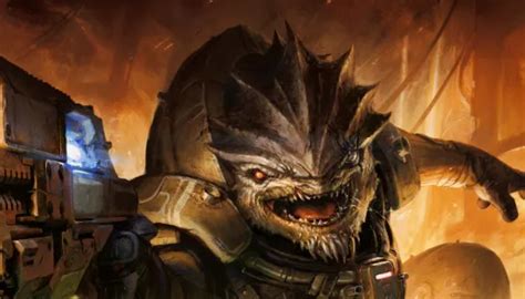 Mass Effect 5 Artwork Reveals Krogan Civil War And Hints At Return Of
