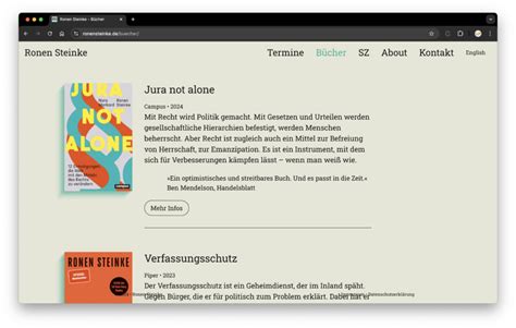 Ronen Steinke And Büro Freiheit • Projekte