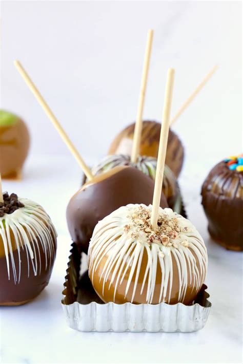 The Best Ever Caramel Apples Recipe Caramel Apples Spiced