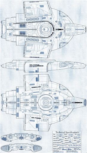 Defiant Class Schematics