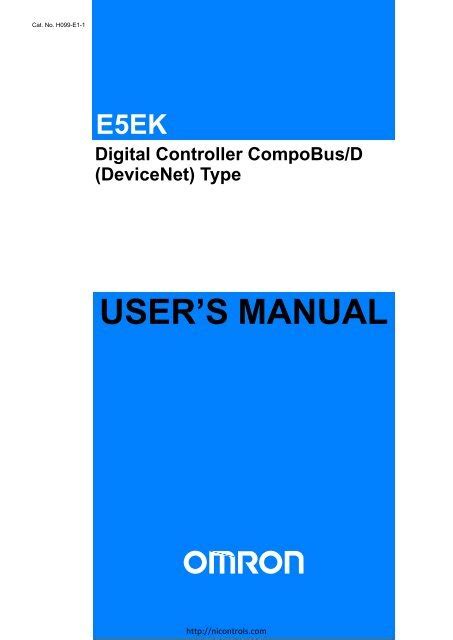 Omron E5ek Temperature Controller Manual Northern Industrial