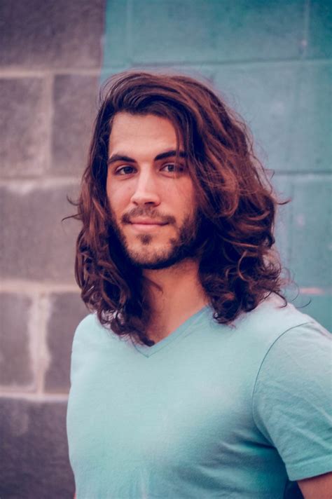 Male Portrait Male Portrait Character Portraits Long Hair Styles Men