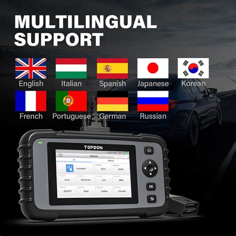 Check Engine Obd2 Scanner Transmission Abs Srs Code Reader Diagnostic