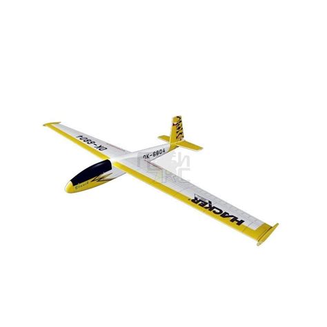 Rc Gliders Blanik Yellow Approx 2 00m Arf Covered Wings Tailplanes Hacker Model Flash Rc