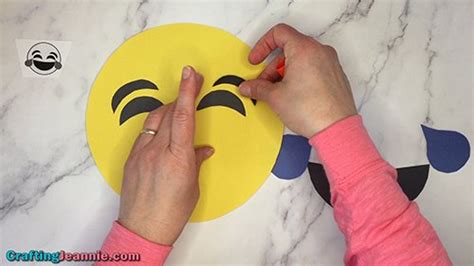 Emoji Craft Free Template Crafting Jeannie