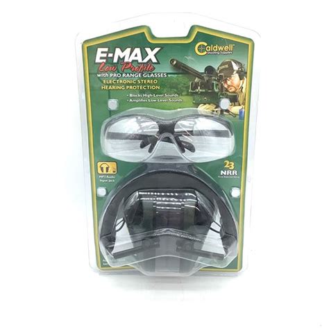 Caldwell E Max Low Profile Electronic 23 Db Noise Reduction Rating