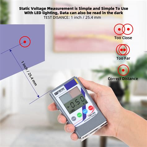 Feita Upgraded Electrostatic Fieldmeter 0 30kv Handheld