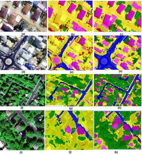 A D Original Image Of Geoeye B E Geoeye Image Download Scientific Diagram