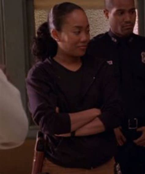 Sonja Sohn The Wire S02 Kima Greggs Black Zipper Hoodie Usa Leather