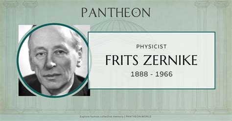 Frits Zernike Biography Pantheon