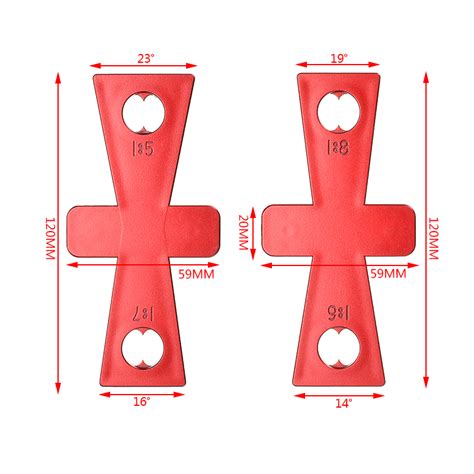 2pcs Set Diy Woodworking Dovetail Marker Hand Cut Grandado