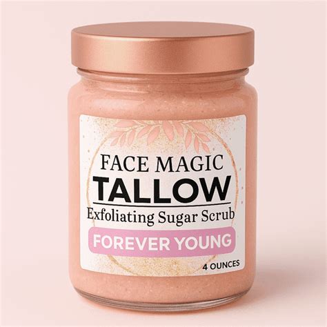 Face Magic Forever Young Anti Aging Hydration Tallow N Sugar