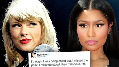 Taylor Swift Bows Down To Nicki Minaj