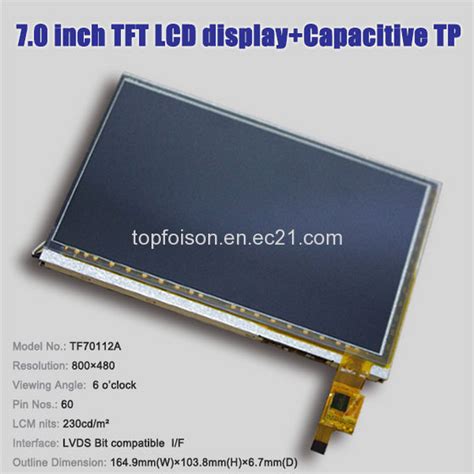 Inch TFT LCD Module With Capacitive Touch Panel Id Buy China Tft Lcd Display Lcd