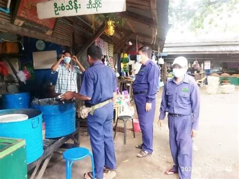 တောင်တွင်းကြီး မြို့မဈေးကြီးအတွင်း သတ်မှတ်စည်းကမ်းများနှင့်အညီ ဈေးရောင